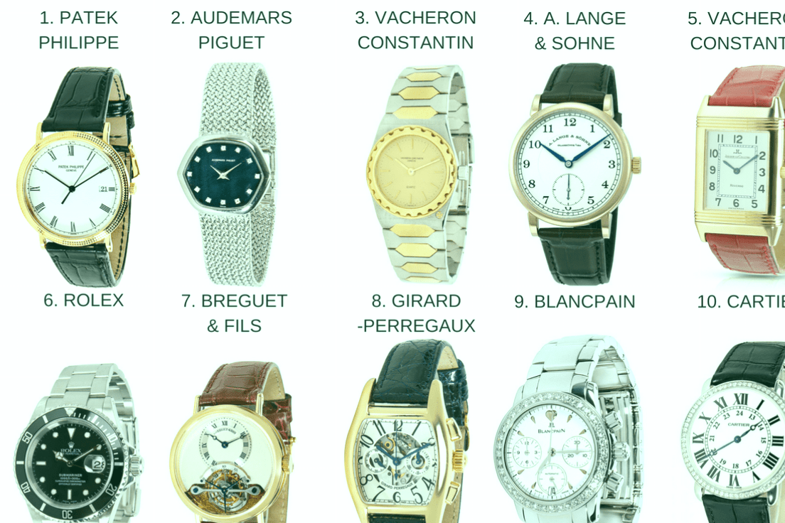 Las 5 mejores marcas de relojes 🥇